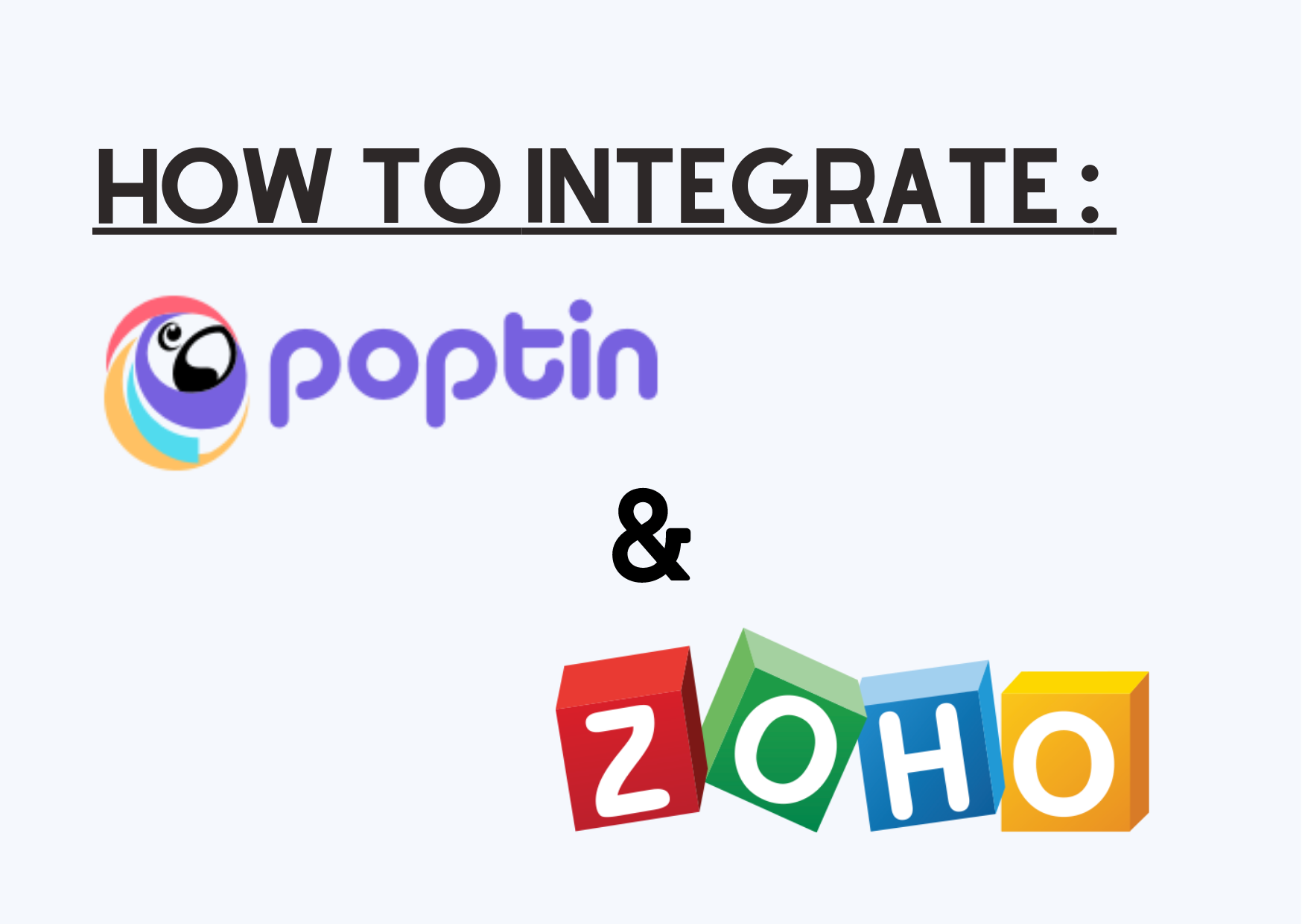 How to Integrate Poptin with Zoho CRM