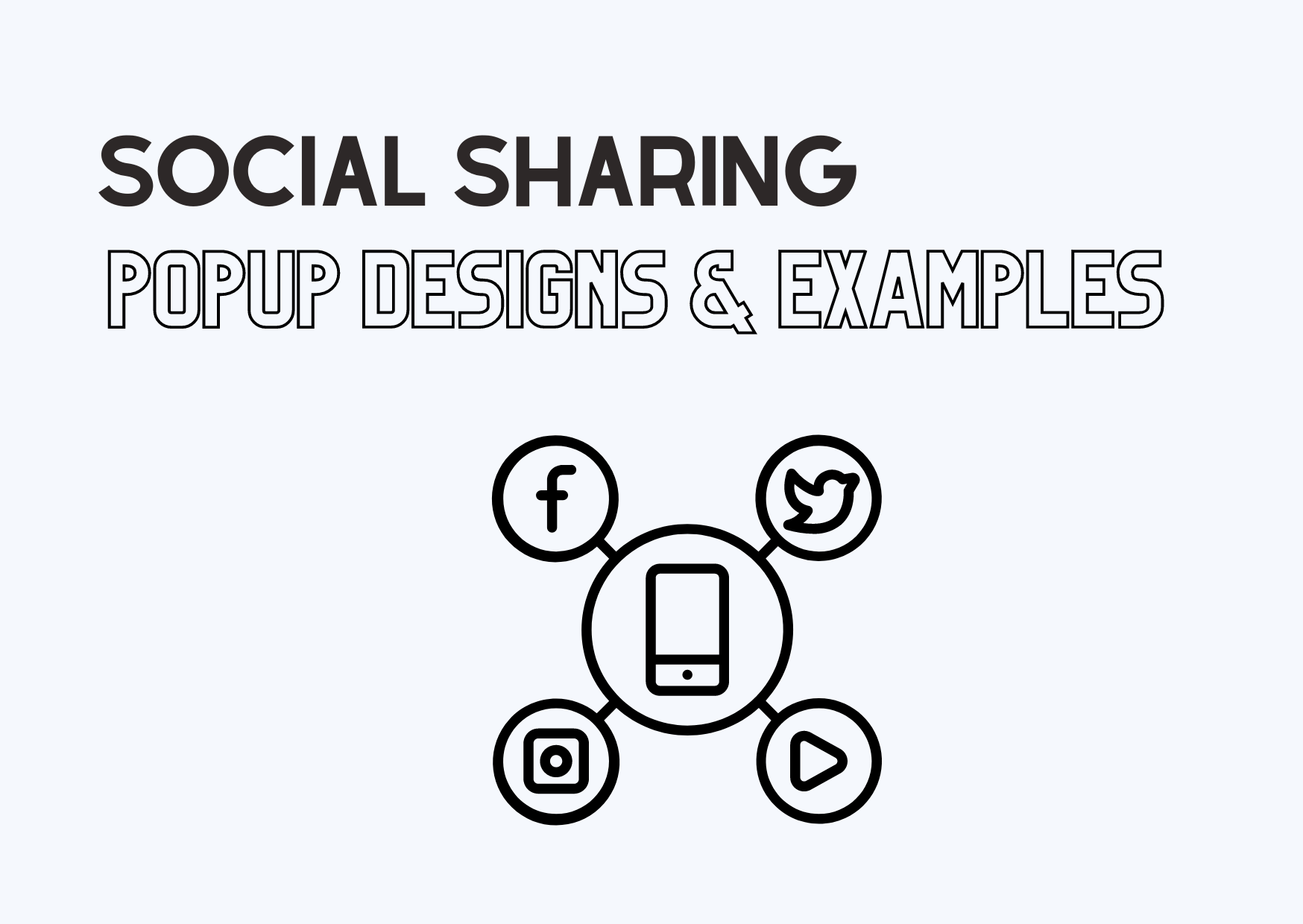 Social Sharing Popup Designs & Examples Social Sharing Popup Designs & Examples