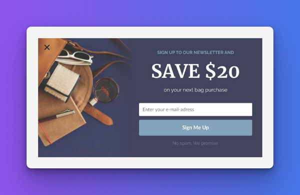 Email Popup Designs & Examples to Grow Your Email List